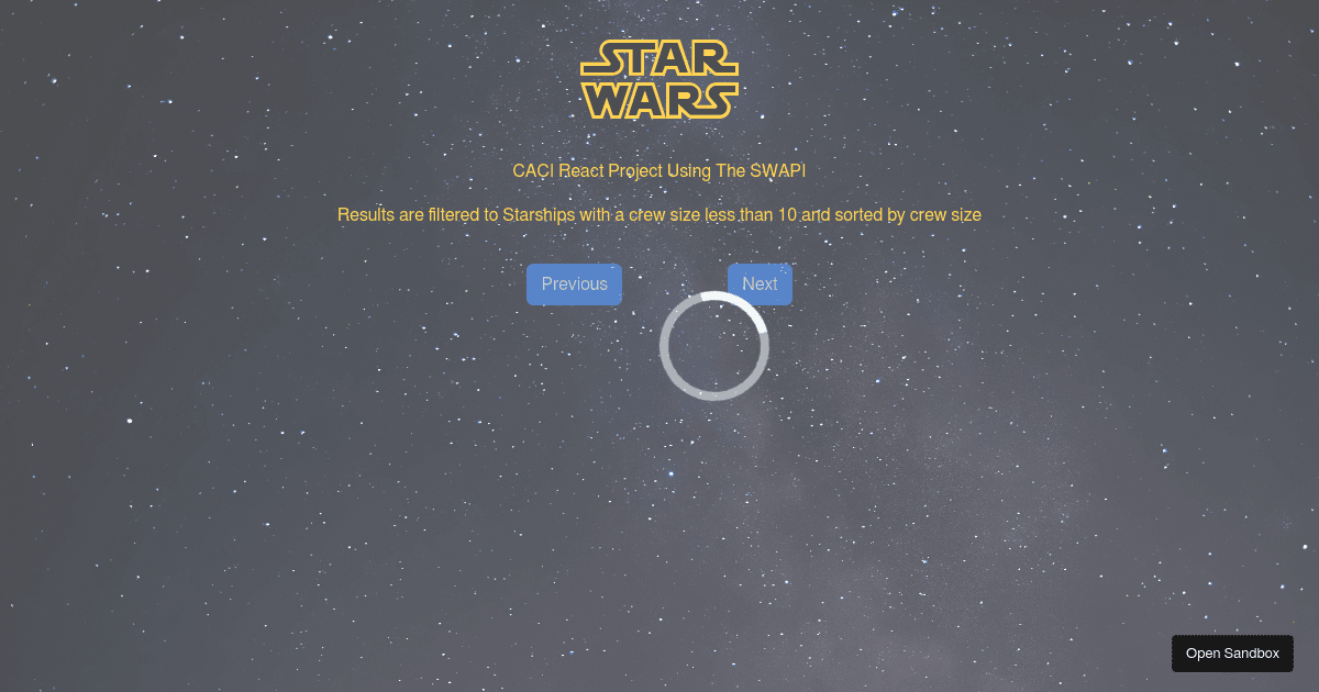 starwars-api - Codesandbox