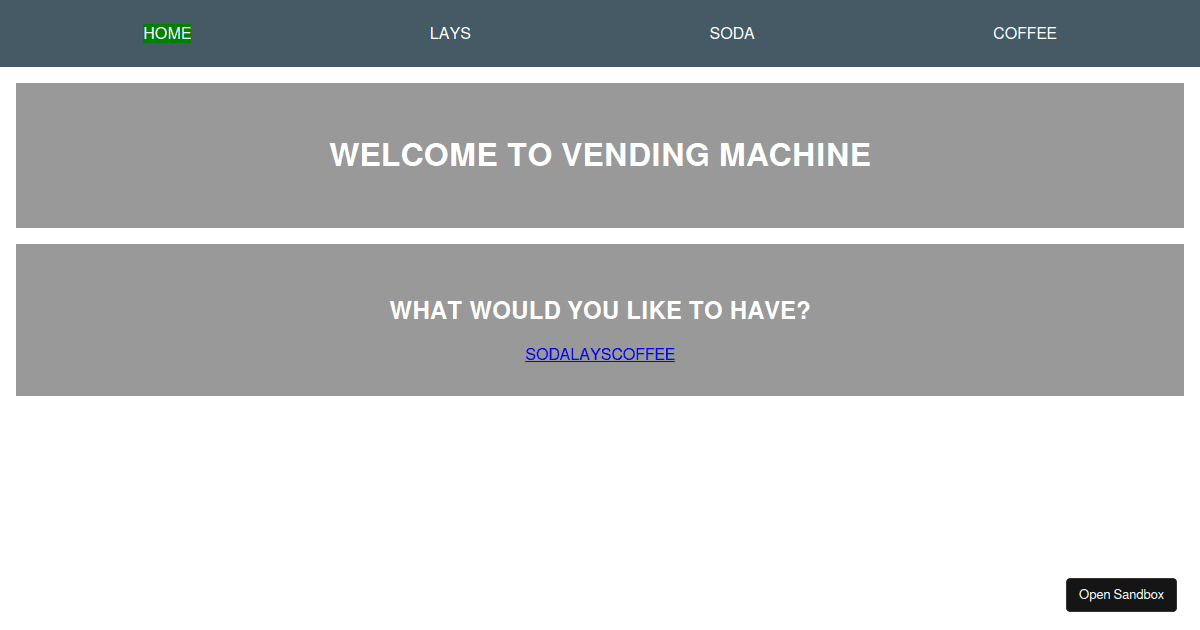 Vending-Machine - Codesandbox Vending-Machine - Codesandbox
