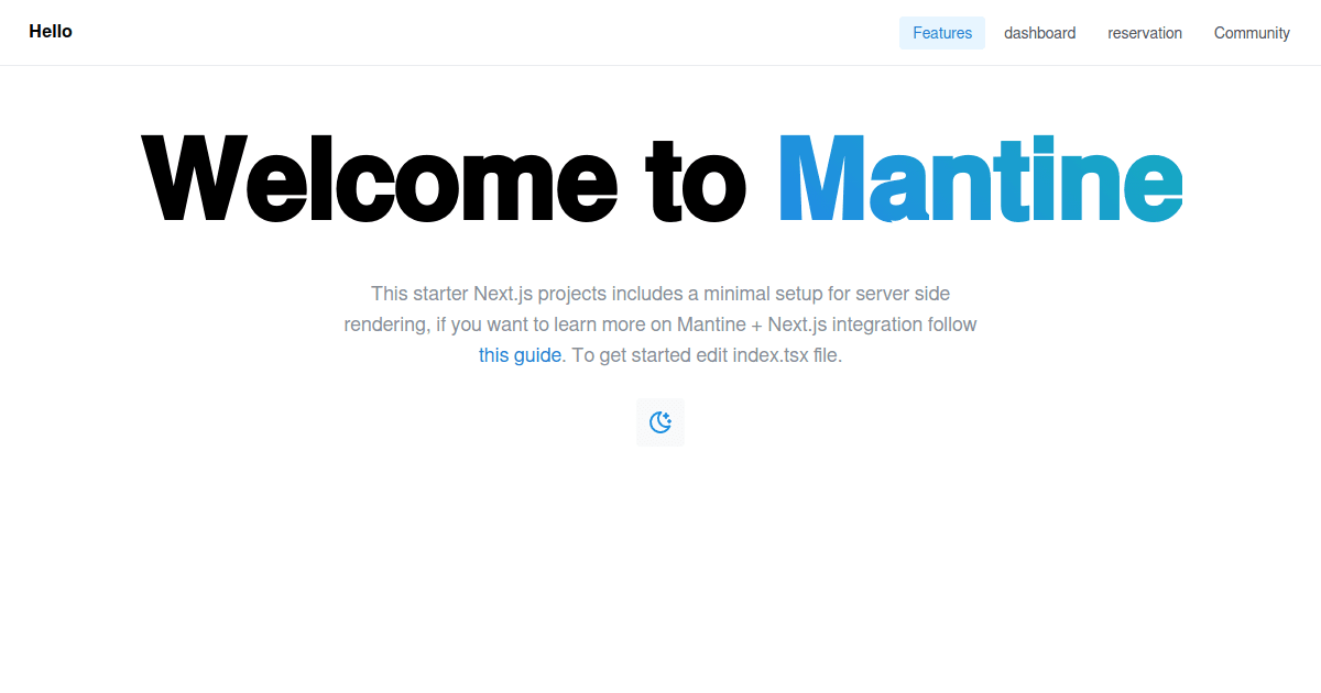 mantine-next-template - Codesandbox