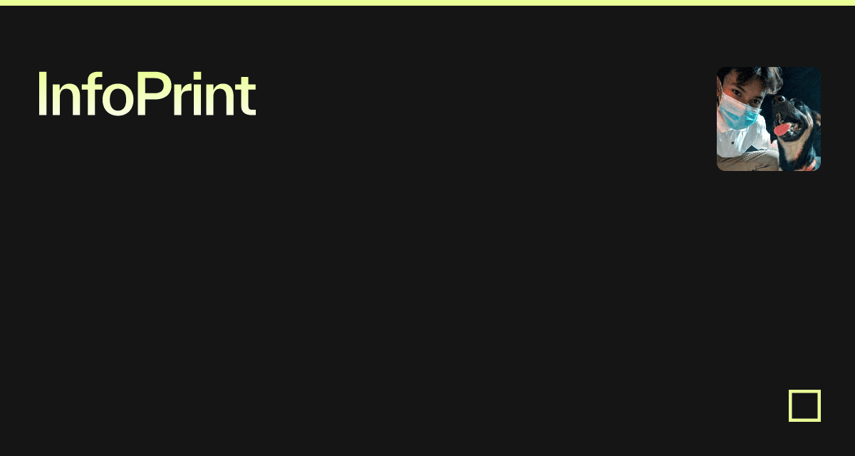 InfoPrint - Codesandbox