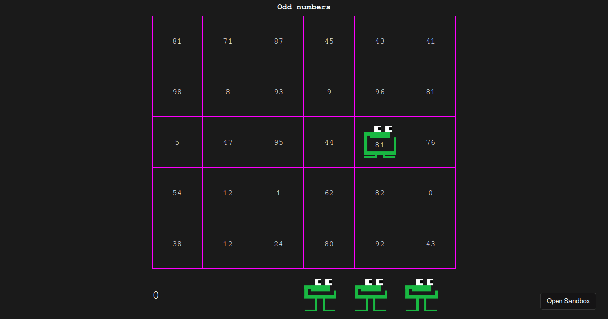 number-munchers - Codesandbox