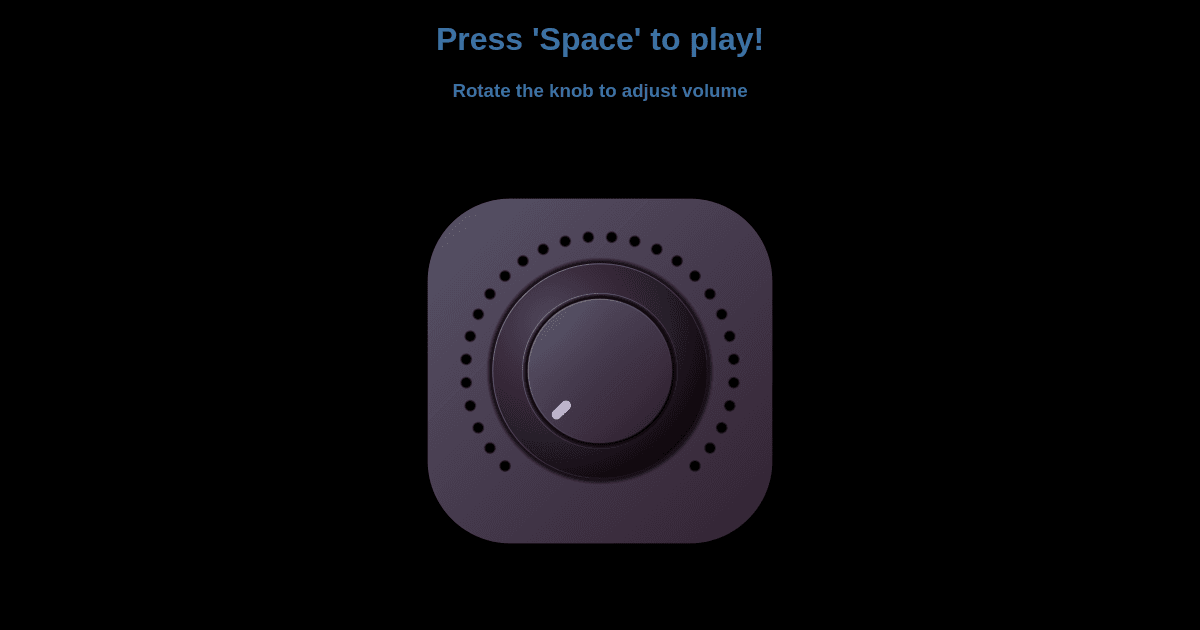 rive-volume-knob-draft - Codesandbox