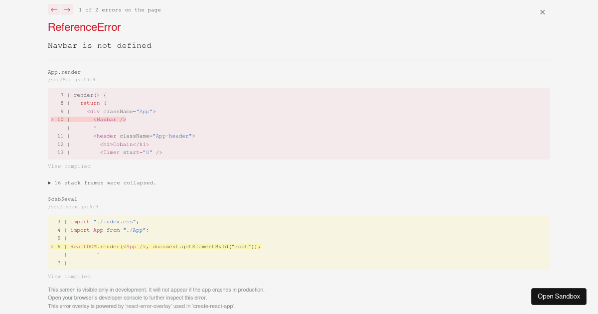 react-compiler - Codesandbox