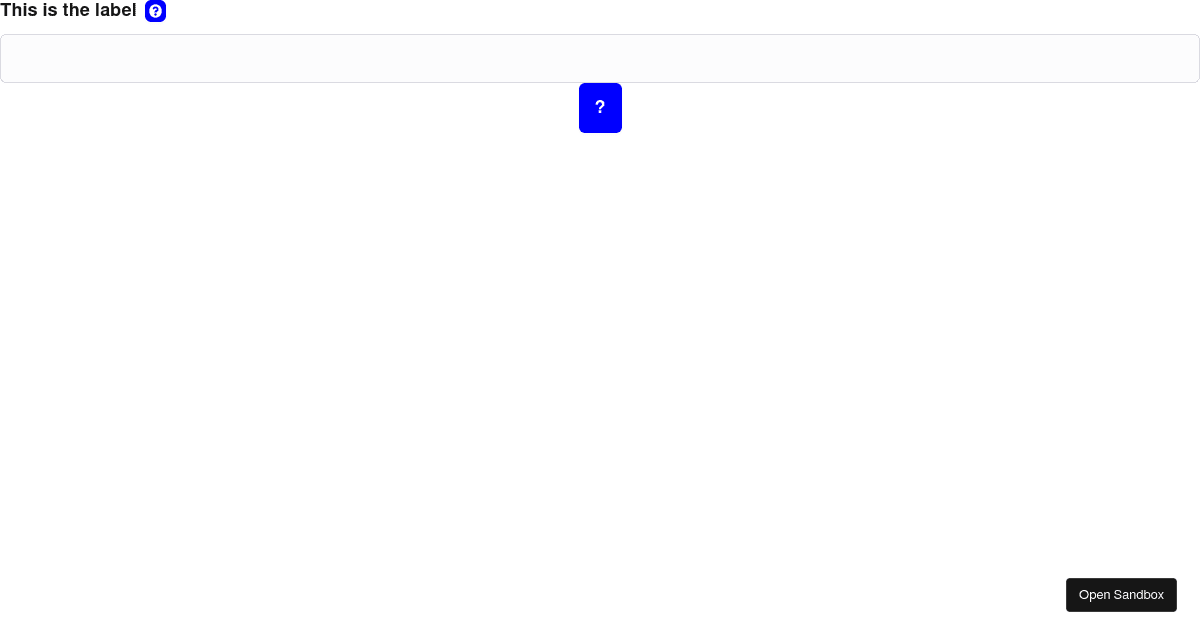 Bumbag Tooltips - Codesandbox