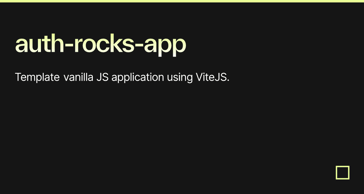 auth-rocks-app - Codesandbox