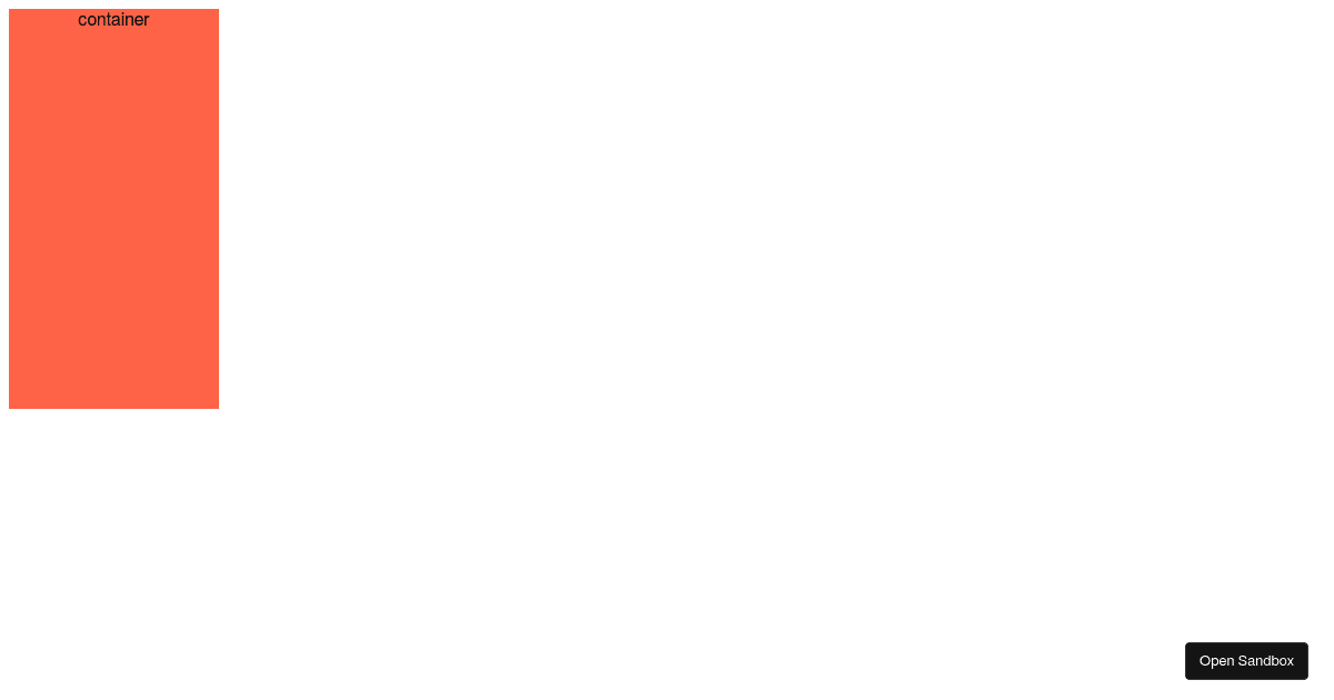 css units : vmin and vmax - Codesandbox