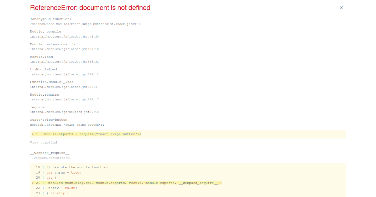 0 - No persistent layout elements (forked) - Codesandbox