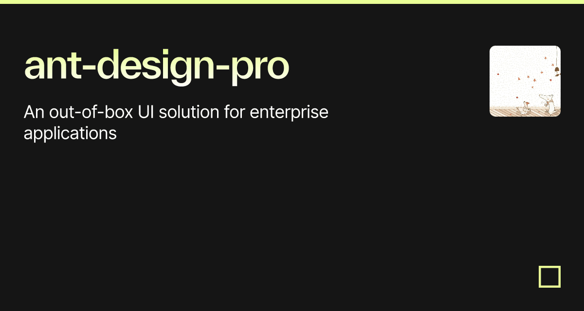 ant-design-pro - Codesandbox