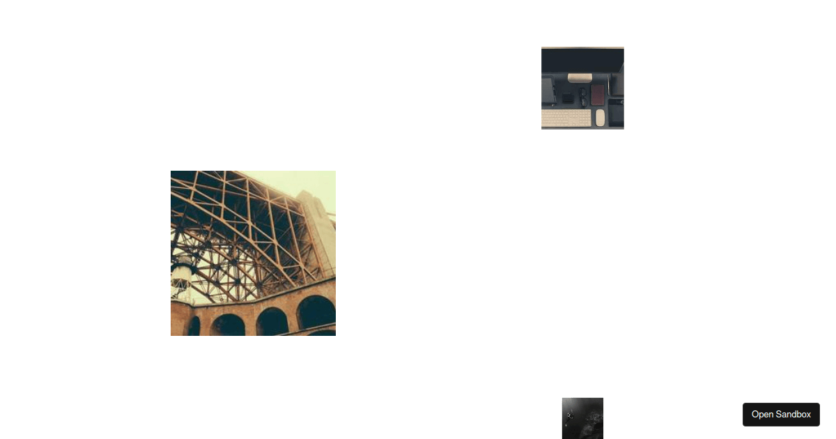 Animating multiple things with one spring - Codesandbox