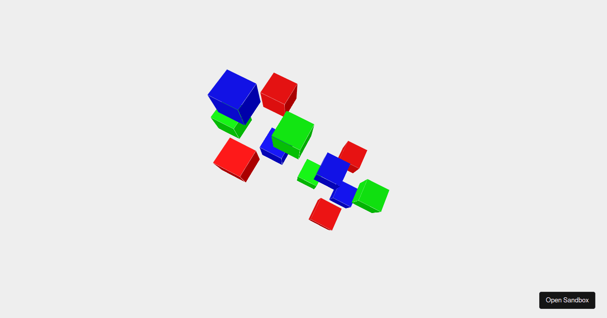 3d-cubes - Codesandbox