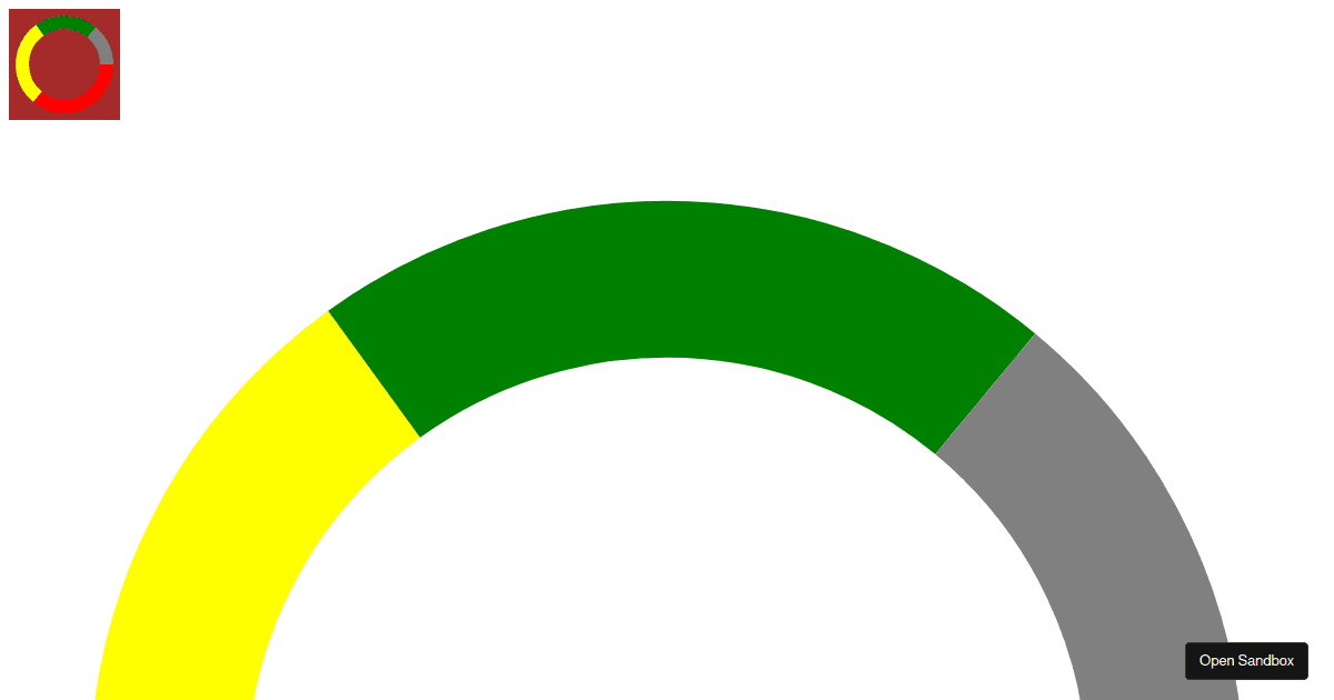 svg-donut-chart - Codesandbox