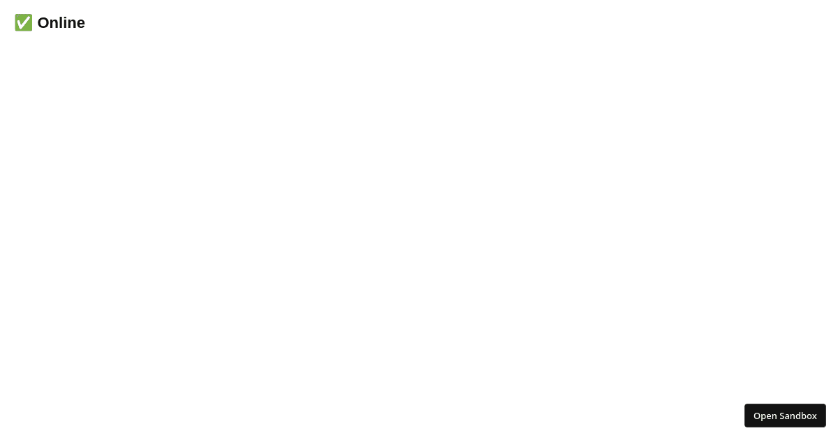 Reactdev Forked Codesandbox 1923