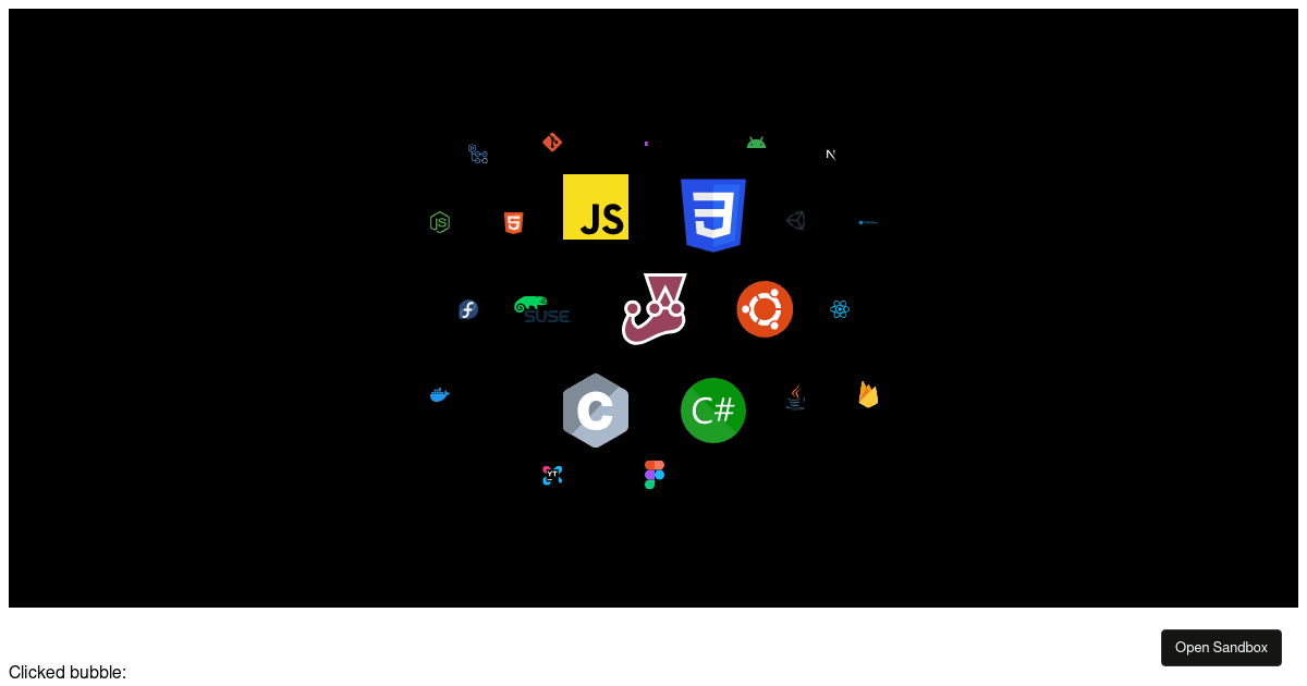 bubble-UI (forked) - Codesandbox