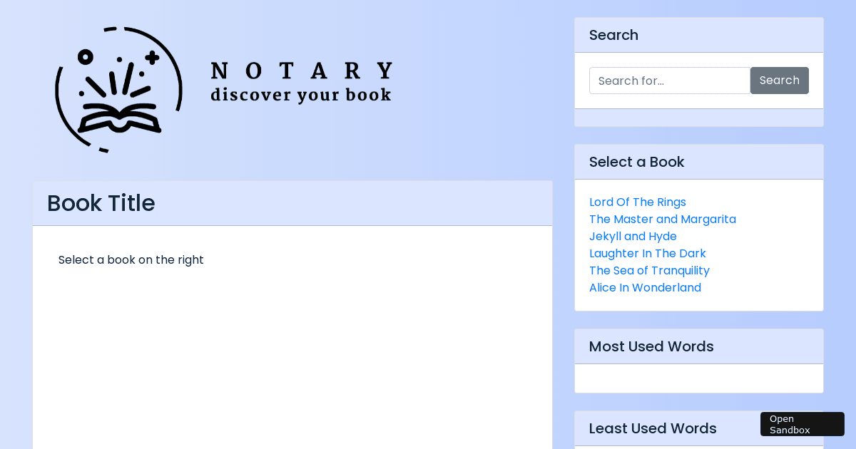 notary - Codesandbox