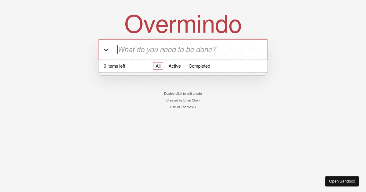 overmind-todomvc-hot - Codesandbox
