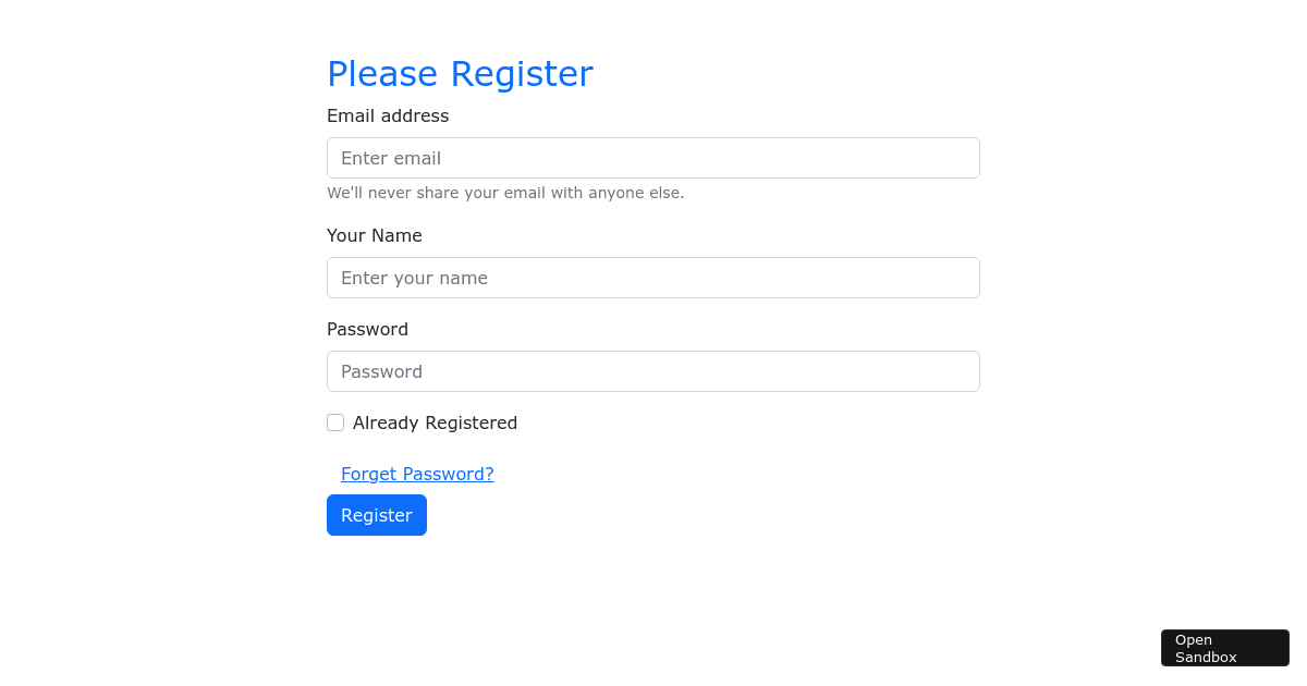 firebase-email-auth - Codesandbox firebase-email-auth - Codesandbox