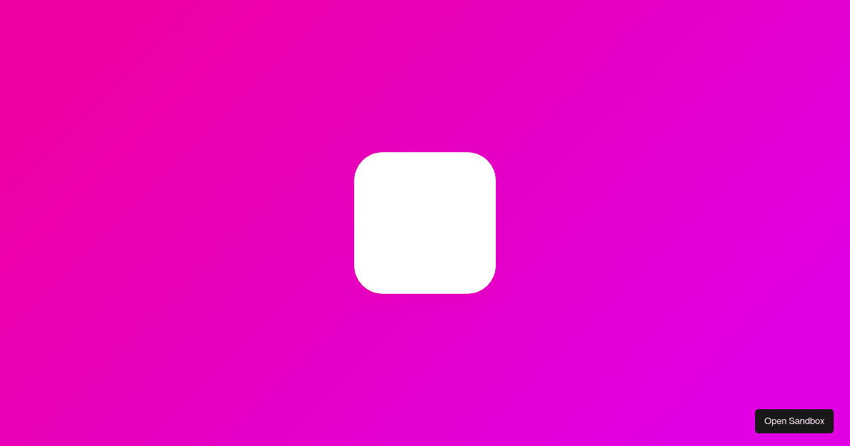 framer-motion (animate) - Codesandbox