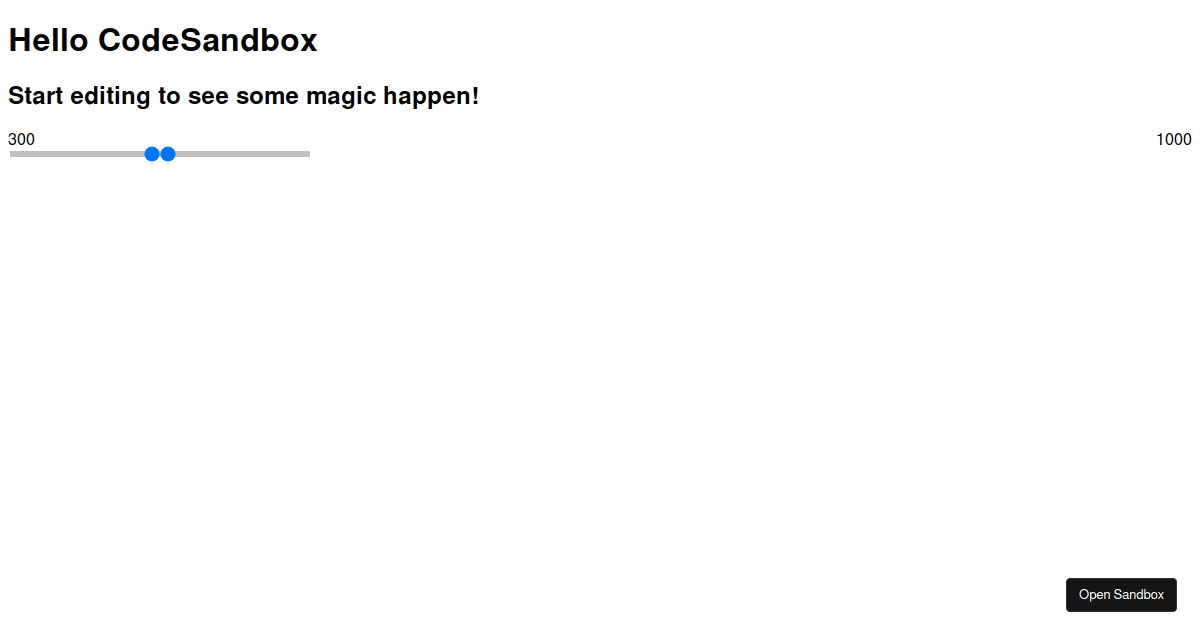 react-double-slider with colors and labels (forked) - Codesandbox