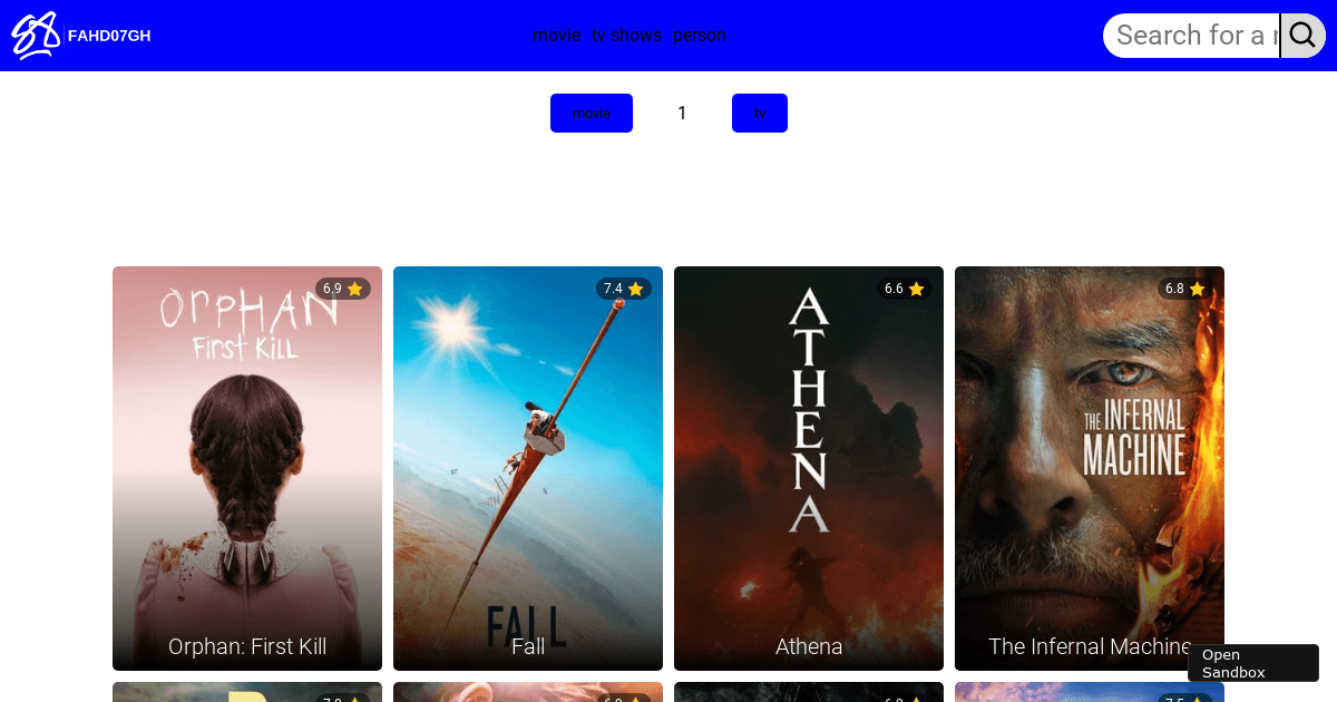 movie-app (forked) - Codesandbox