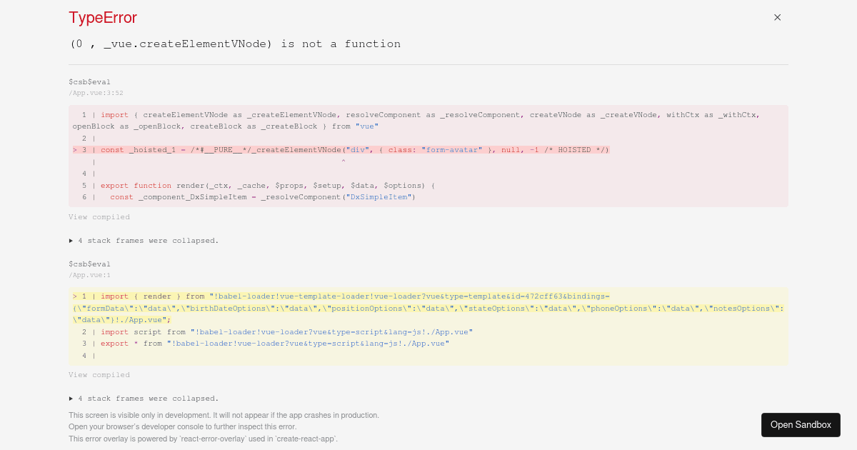 Overview Devextreme Forms And Multi Purpose Codesandbox