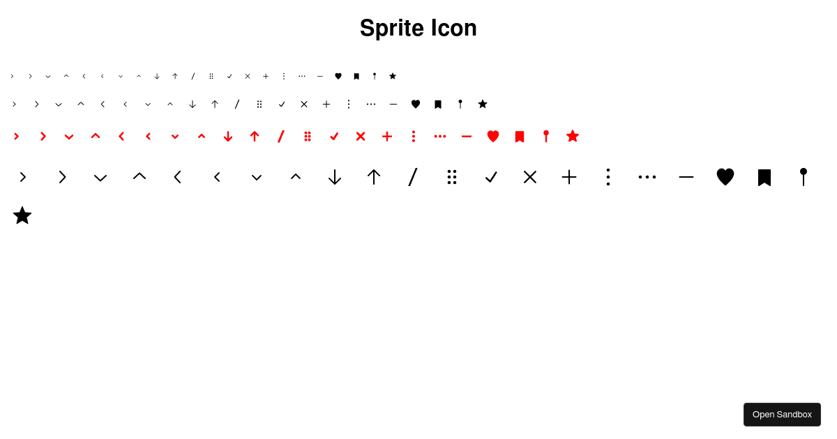 icon-svg-sprite - Codesandbox