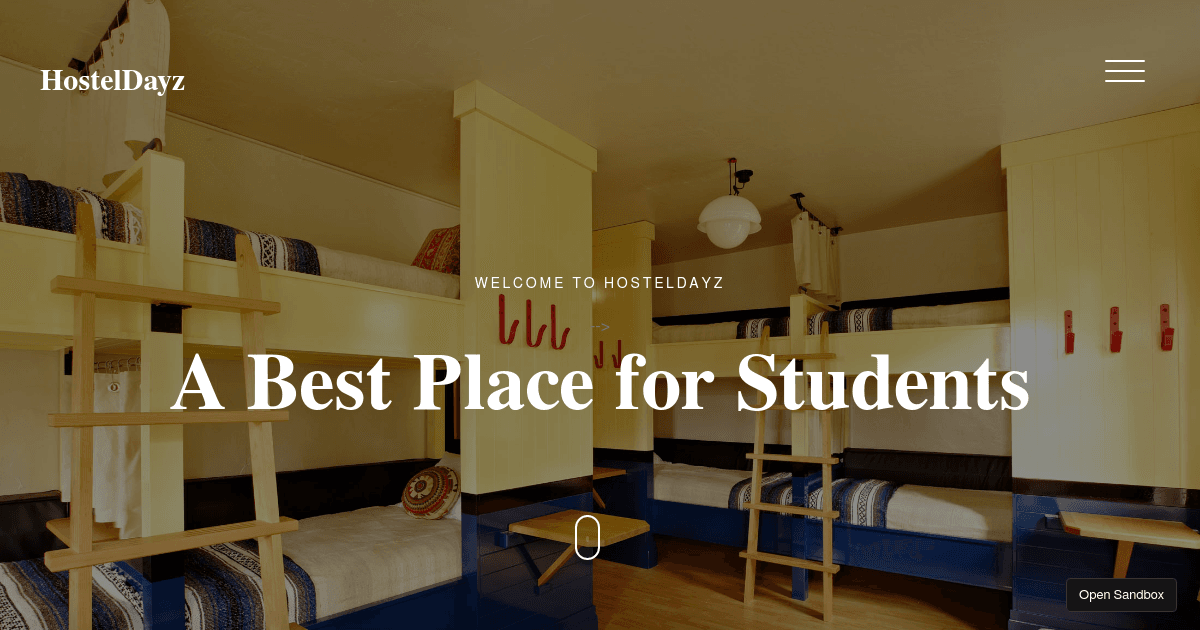 sahoochinmay/Hostel-Management-System - Codesandbox