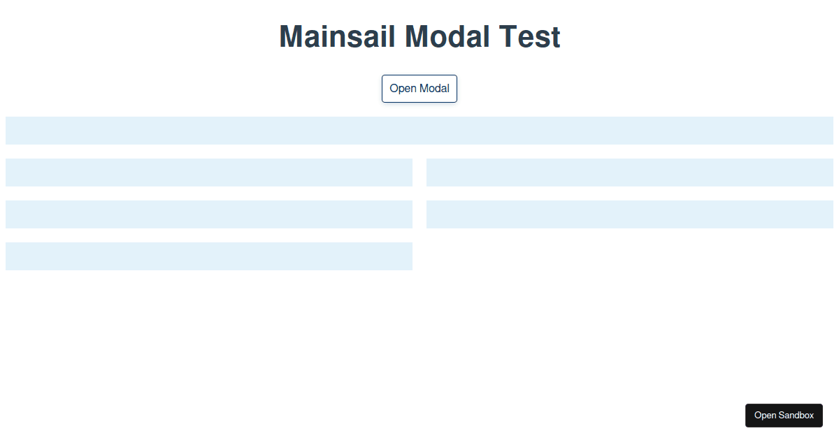 mainsail-modal-sandbox - Codesandbox