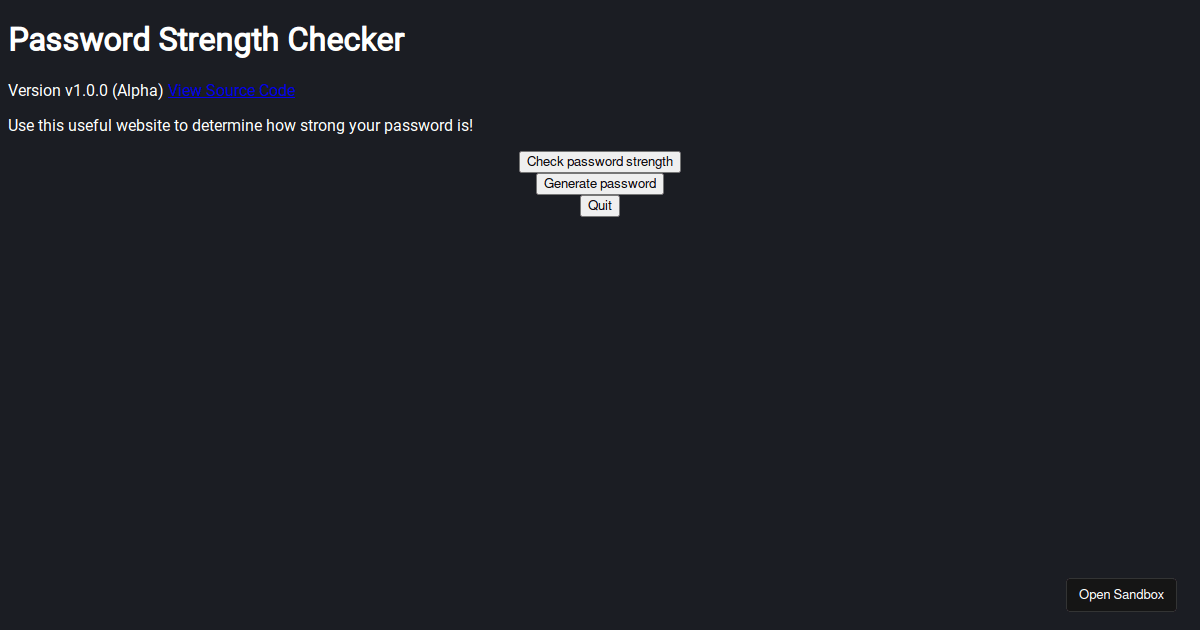 password-strength-checker - Codesandbox password-strength-checker - Codesandbox