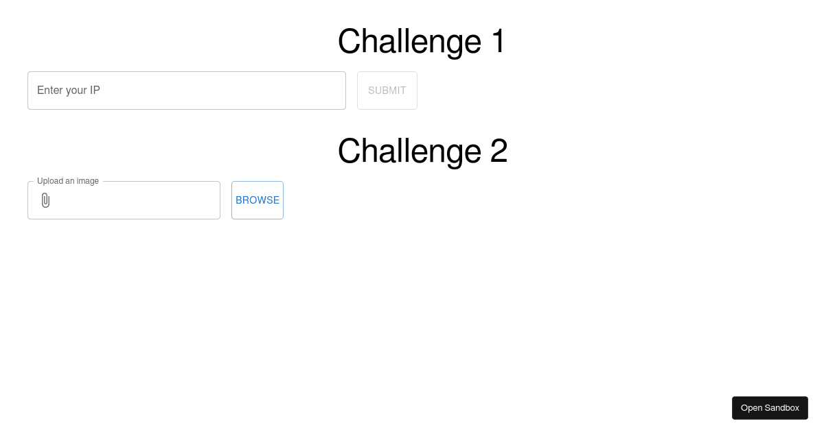 Grandia Solutions screening - Codesandbox