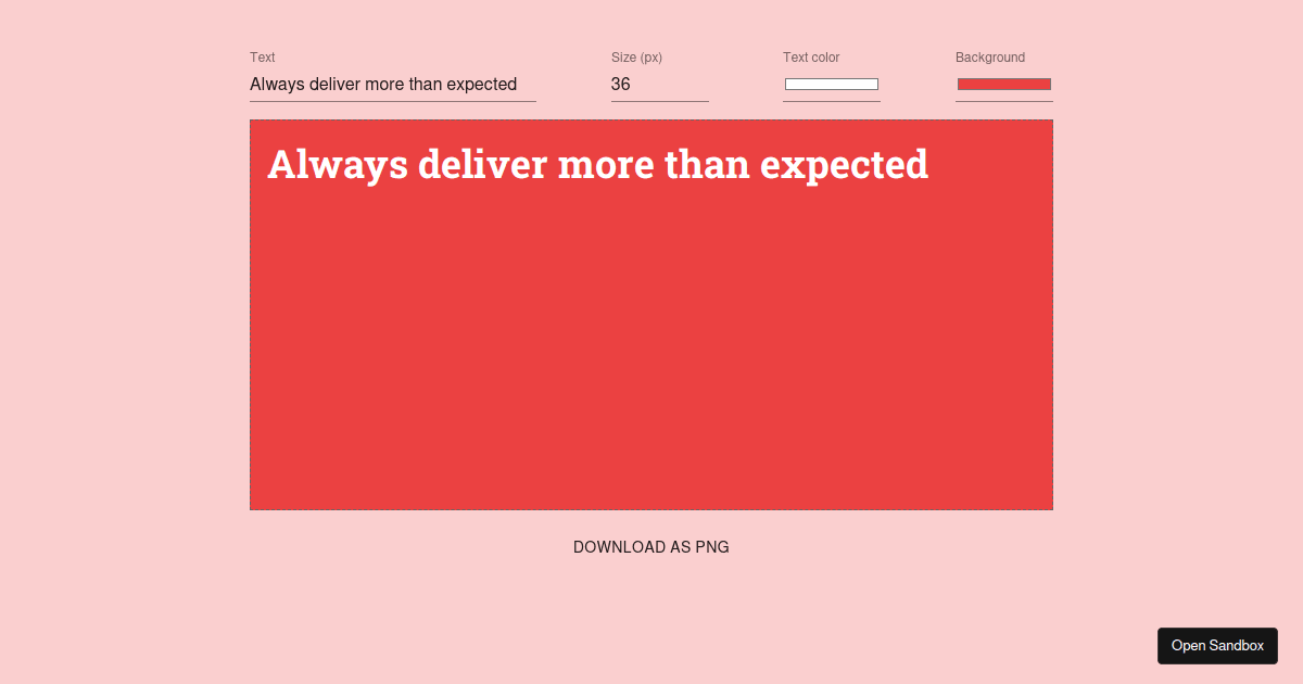 react-html2canvas-creating-a-dom-screenshot-and-saving-it-as-image-file - Codesandbox