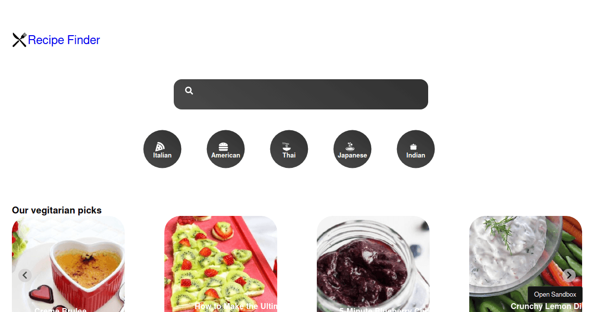 react-recipe-final-project-app (forked) - Codesandbox