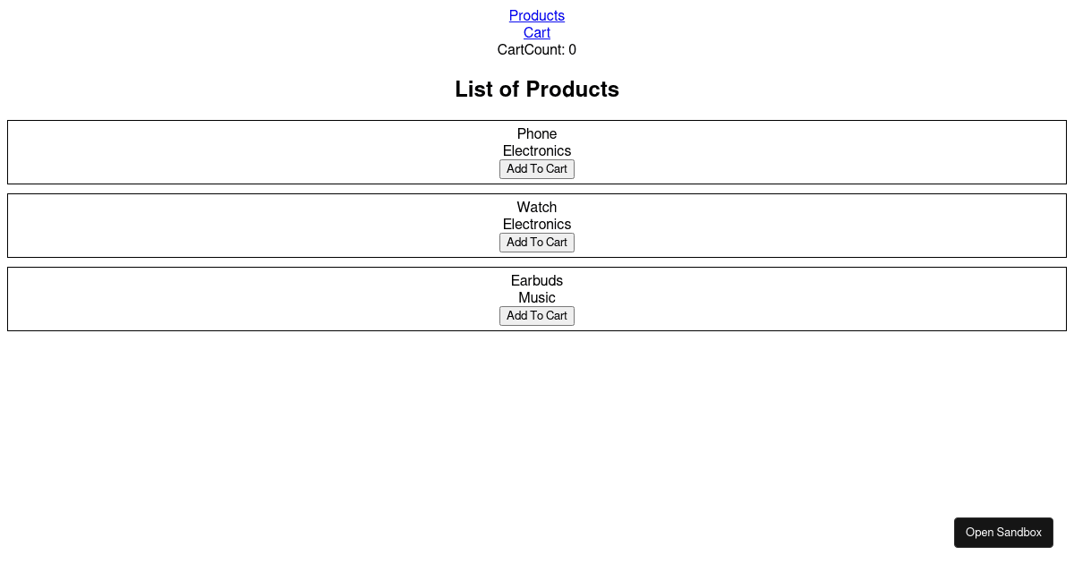 userReducer + useContext (forked) - Codesandbox