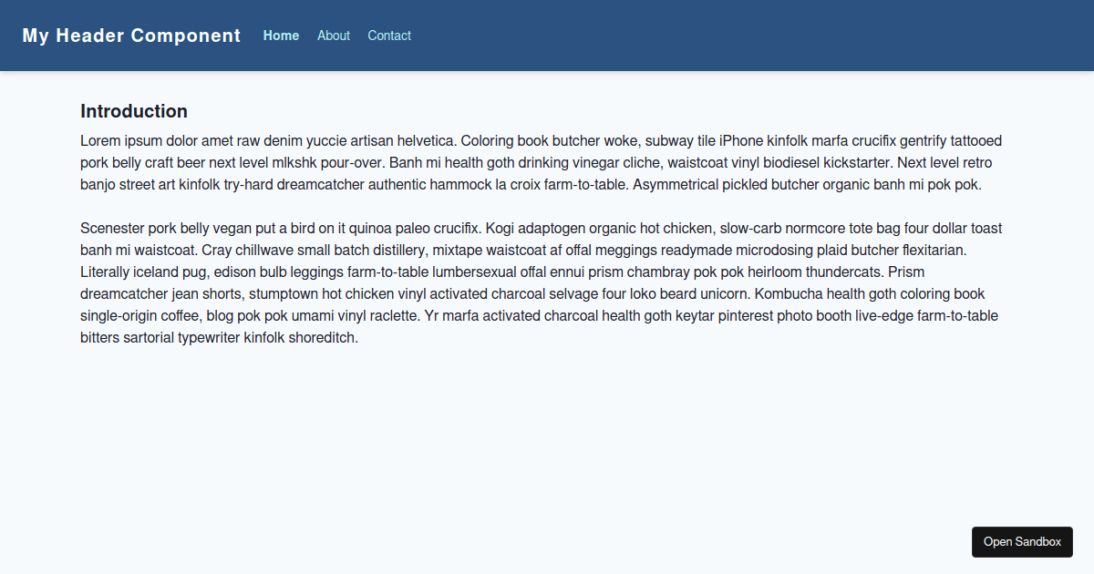 tailwind-static - Codesandbox