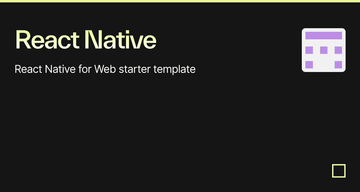 React Native - Codesandbox
