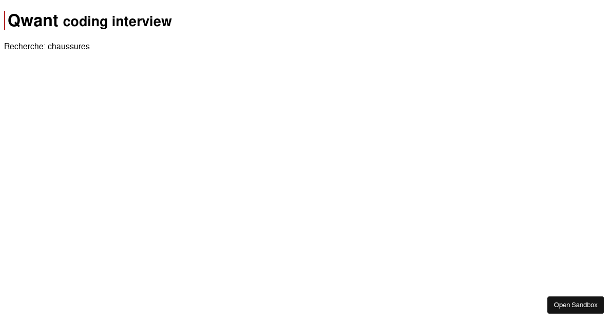 Qwant React Api Query Forked Codesandbox