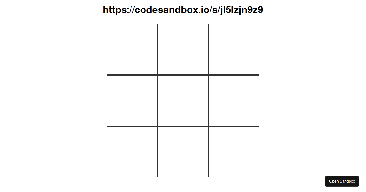 Magic Tic Tac Toe - Codesandbox