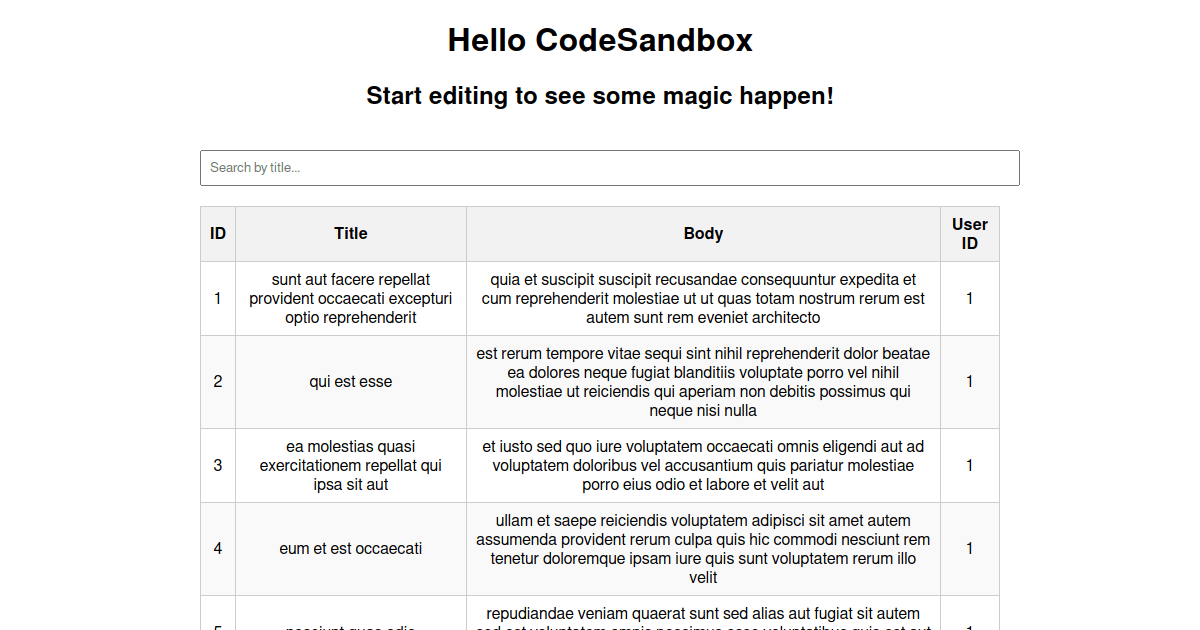 competent-alex-jljhrm - Codesandbox