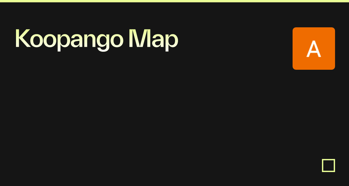 Koopango Map - Codesandbox