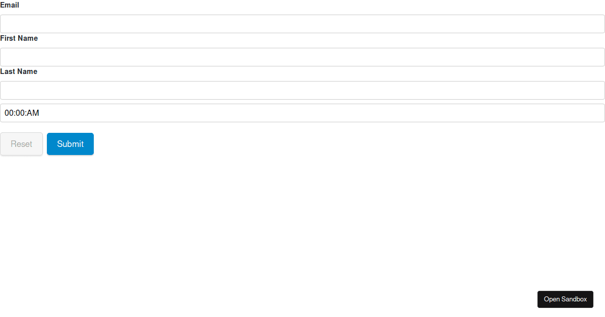 Formik-Custom-Error - Codesandbox