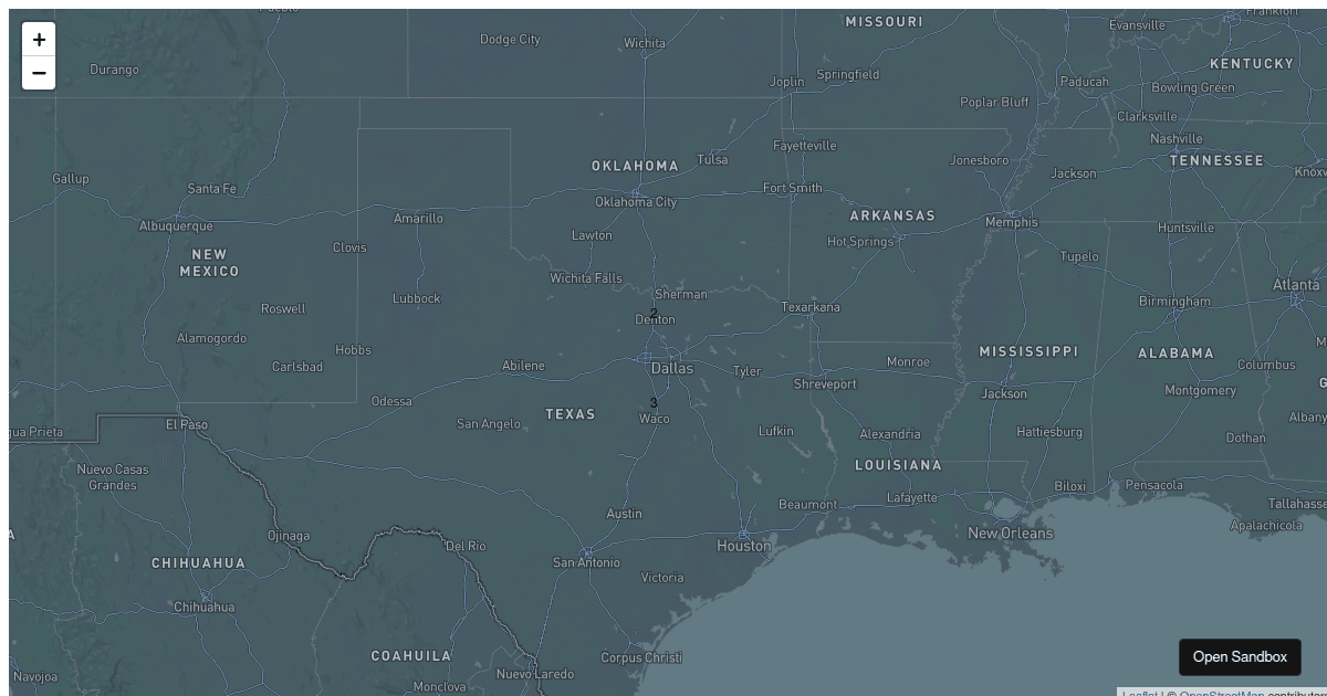 react-leaflet-mapbox - Codesandbox