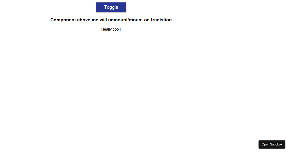 fade in and out with framer motion - Codesandbox