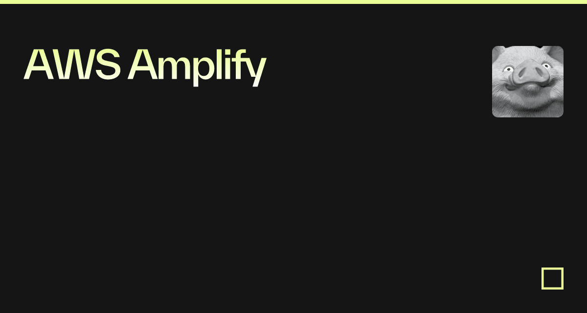 AWS Amplify - Codesandbox
