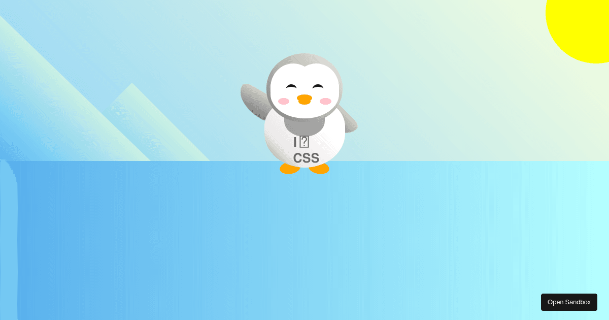 css-animation-penguin - Codesandbox