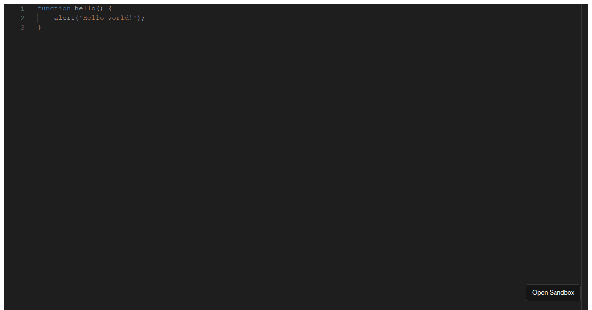 create-your-own-editor (forked) - Codesandbox