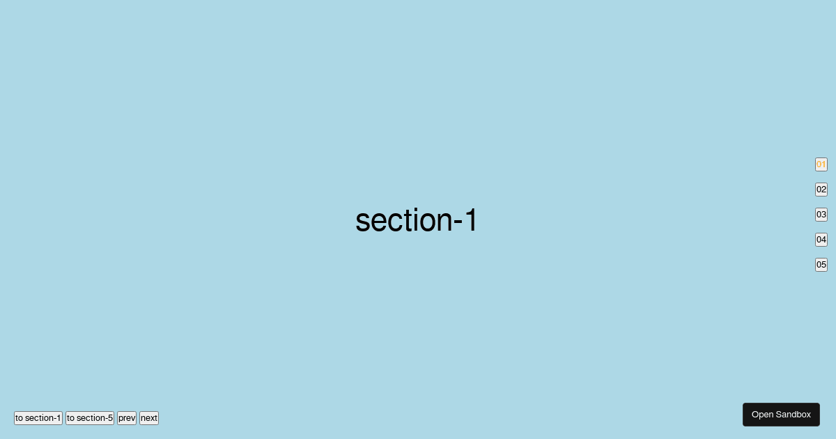 fullpage-pagination-example - Codesandbox