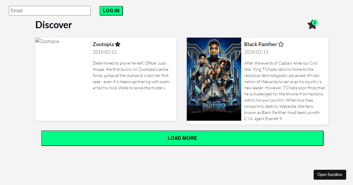 moviedb-client - Codesandbox
