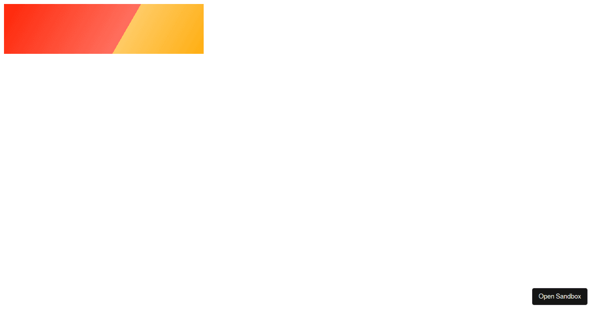 Css Linear Gradient Codesandbox