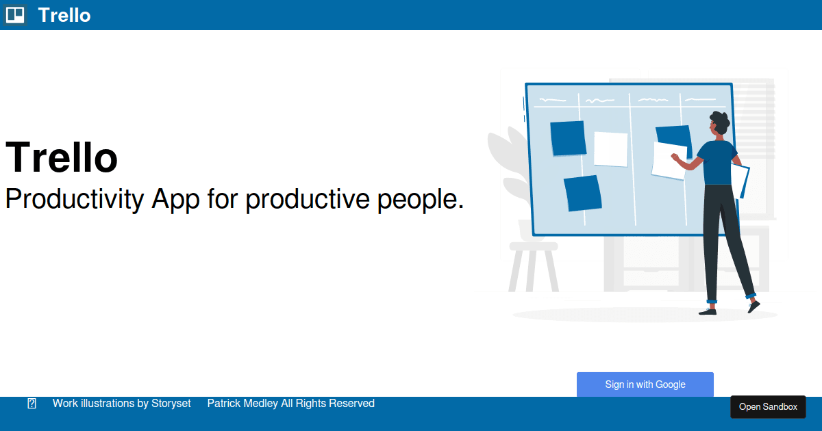 trello - Codesandbox