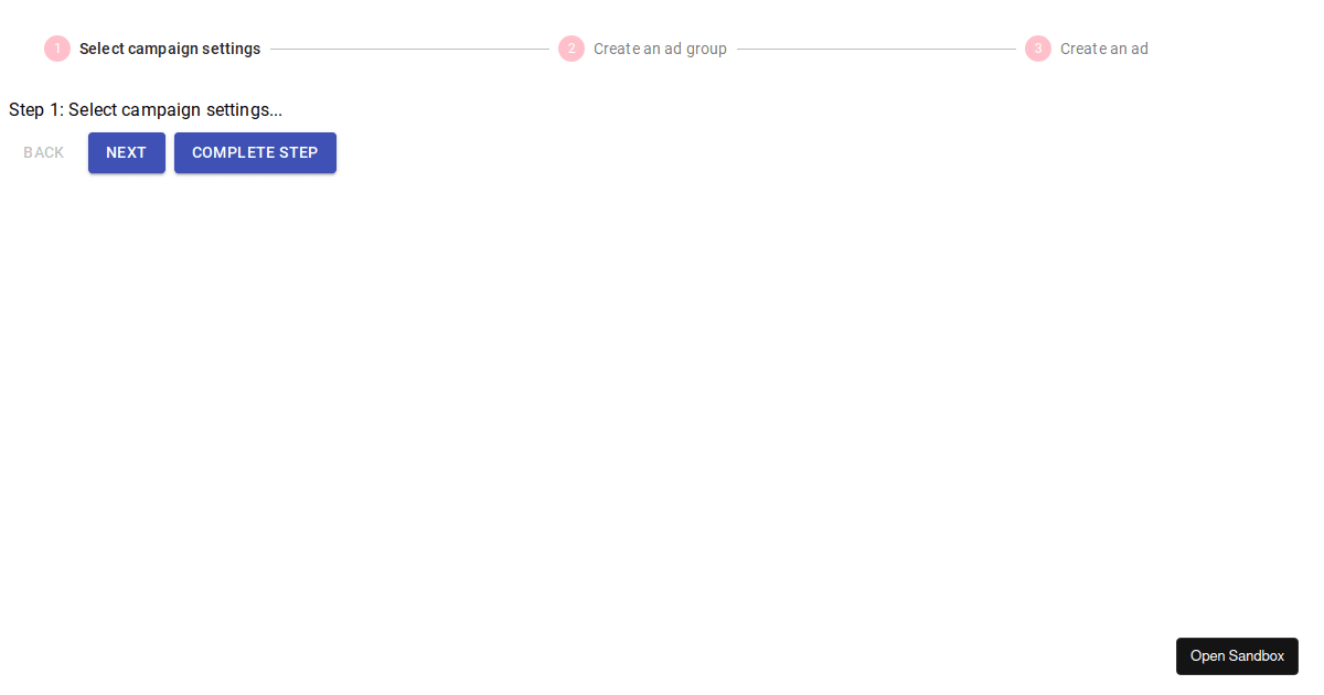 Material UI - StepButton override icon color - Codesandbox