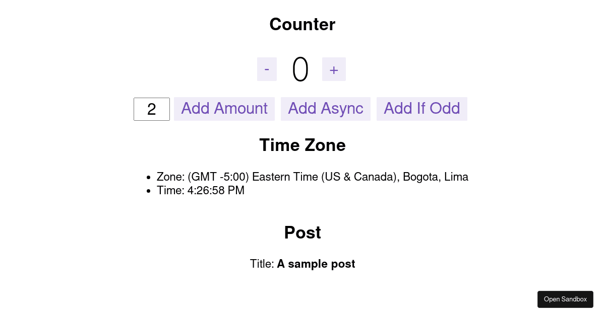 rtk-esm-cra - Codesandbox